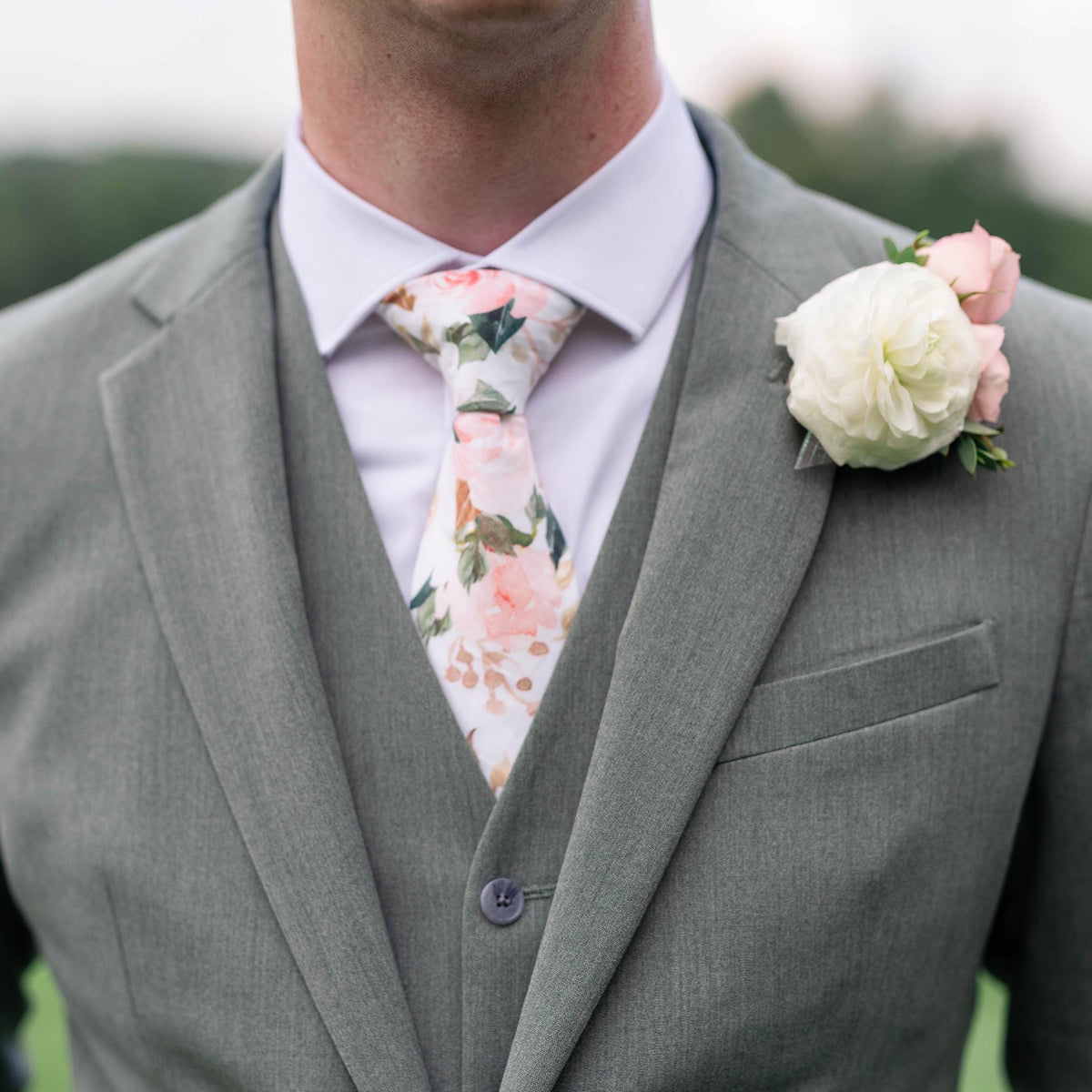 Floral Ties & Bow Ties For Groomsmen – The Bold Bow Tie