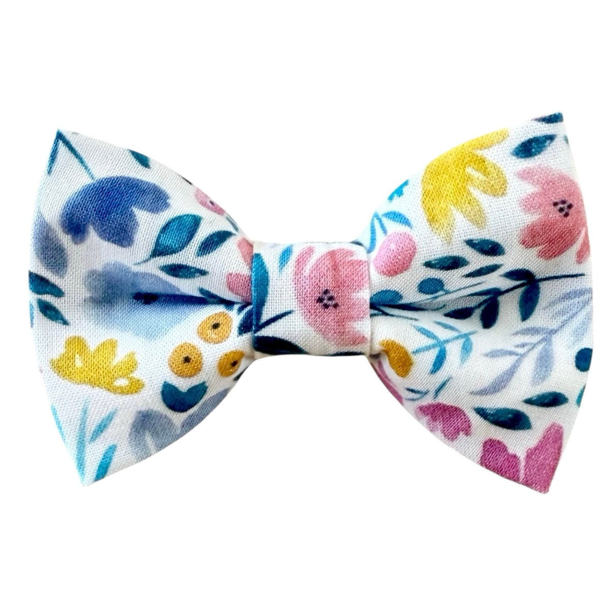 Spring Floral Bow Tie- Pink, Blue Bowtie – The Bold Bow Tie