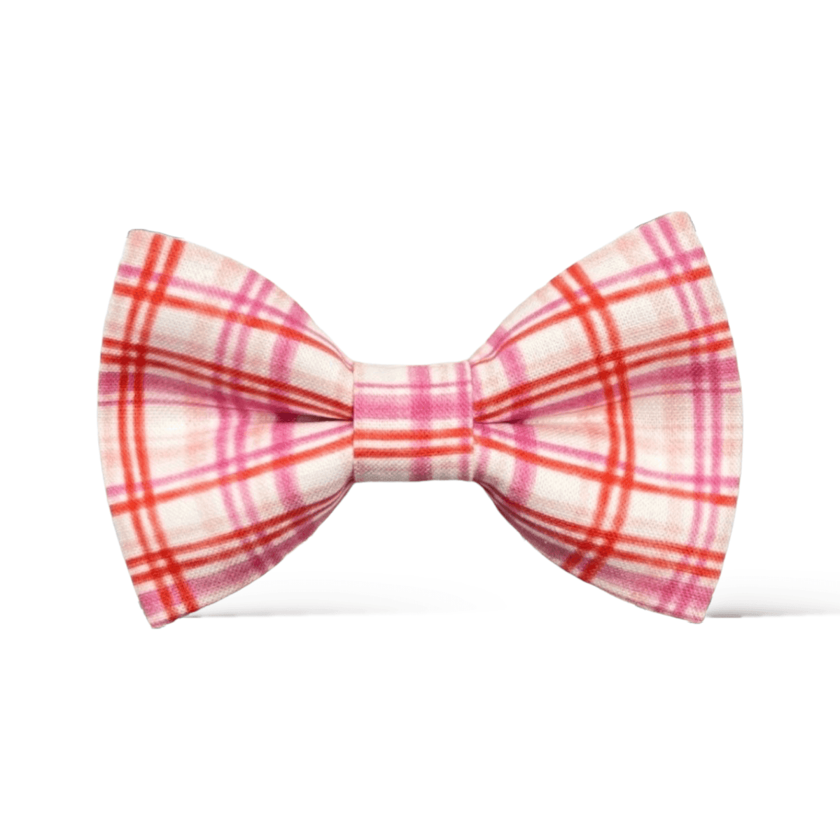 Pink & Red Plaid Bow Tie – The Bold Bow Tie