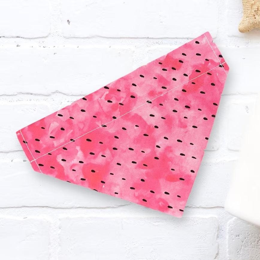 Watermelon Seeds Dog Bandana or Cat Bandana – The Bold Bow Tie